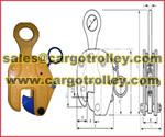 China Vertical lifting clamps for lifting steel plates for sale
