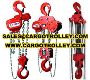 China Manual chain hoist manual instruction for sale