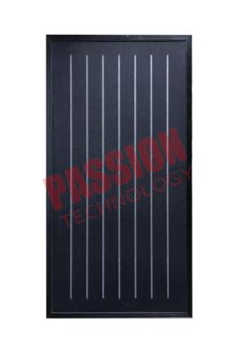 China Ultrasonic Welding Flat Plate Solar Collector Blue Titanium Coating 2000*1250*80mm for sale