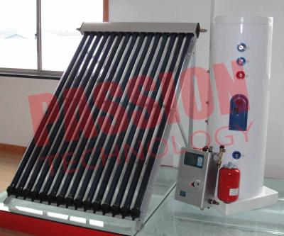 China Professional White Split Solar Water Heater With Heat Pipe Solar Collector for sale
