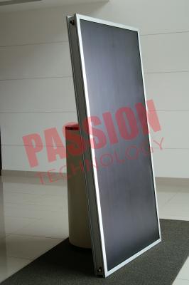 China Black Chrome Split Flat Plate Solar Water Heater 150 Liter OEM / ODM Available for sale
