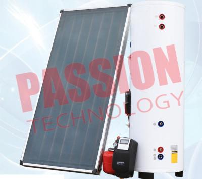 China Natural Circulation Split Solar Water Heater Flat Plate Copper Connection for sale