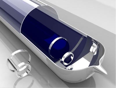 China Zonne de Toebehoren Dubbele Glazen buis van de Waterverwarmer 3 Lagen Hoge Weerstand Te koop