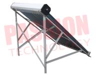 China 100 Tubes Evacuated Solar Collector Open Loop Circulation Room Hot Water Heating for sale