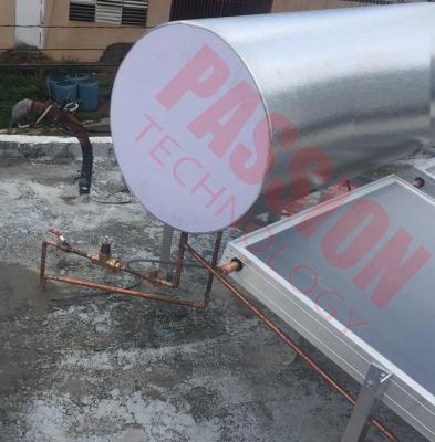 Cina 250 L Thermosyphon Blue Titanium Sistema di riscaldamento solare domestico con staffa in acciaio inossidabile in vendita