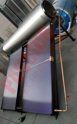 Cina sostegno solare di titanio blu dell'acciaio inossidabile del sistema del riscaldamento domestico di 300L Thermosyphon in vendita