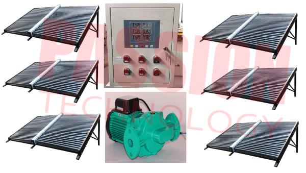 Intelligent Controller For Centralized Hotel Resort Solar Water Heating Project