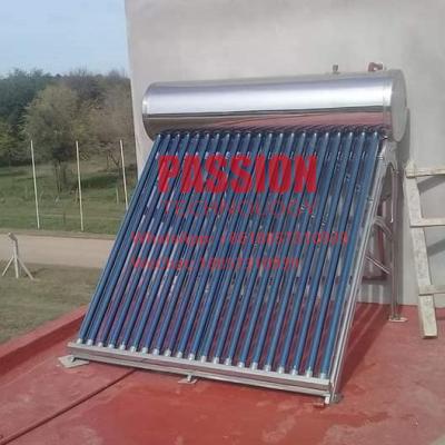 Cina collettore solare solare del condotto termico dello scaldabagno 200L di Presssure dell'acciaio inossidabile 300L 304 in vendita