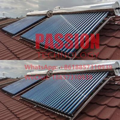 Cina Impianto termico solare solare del condotto termico del compatto dello scaldabagno 300L di Presssure del tetto in vendita