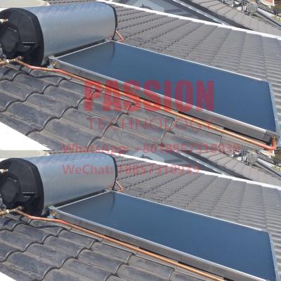 Cina Collettore solare pressurizzato tetto di Heater Blue Film Flat Plate dell'acqua solare dello schermo piatto in vendita