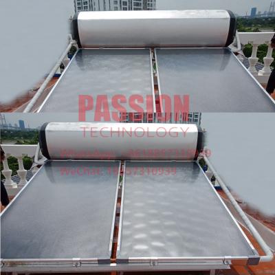 Cina Collettore solare di Heater Black Chrome Flat Panel dell'acqua solare di titanio blu della lamina piana in vendita