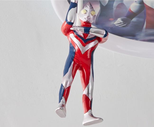 SENKAI modern japanese cartoon Ultraman ceiling light round LED ceiling fans House decoration for boys