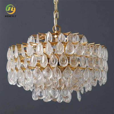 China Vivienda del sitio AC85V de Crystal Pendant Light For Living de la decoración en venta