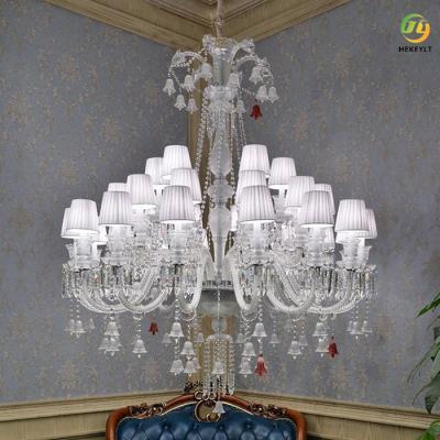 China E14 Creative Simple Crystal Candle Chandelier For Nordic Living Room for sale
