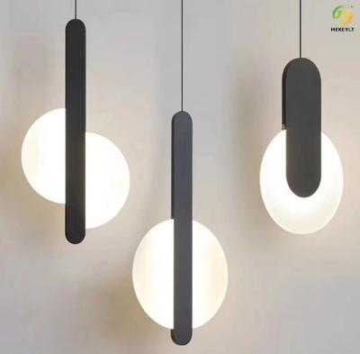 Cina Tri luce nordica acrilica del pendente del ferro LED per la sala d'esposizione in vendita