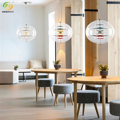 Cina Luce creativa moderna del pendente del vetro trasparente del pianeta E27 per la casa in vendita