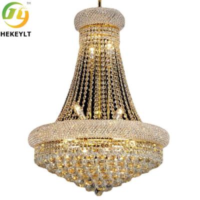 China De Moderne Klassieke Stijl van luxecrystal led clear pendant light for sale