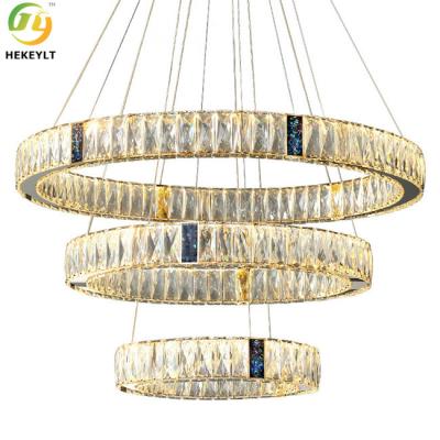 中国 回状は掛けを導き吊り下げ式の金K9の水晶をつける 販売のため