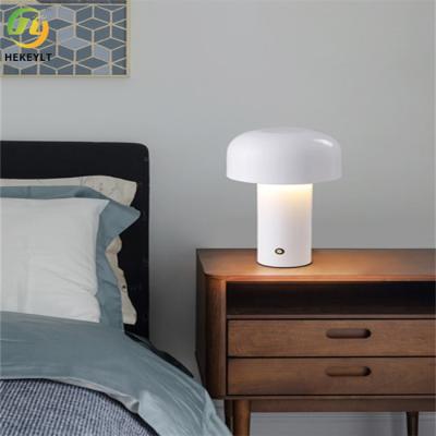 China Macaroon Series Simple LED Table Lamp Mushroom Shape for sale