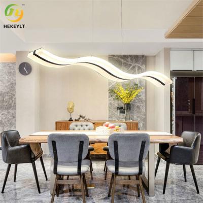 China Dimmable Geometric Integrated Modern LED Chandelier 36 Watt for sale