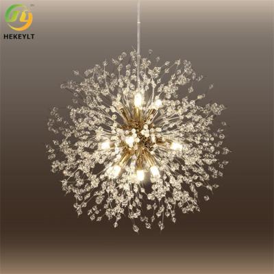 China Dimmable Metal Sputnik Sphere Pendant Light Modern Simple for sale