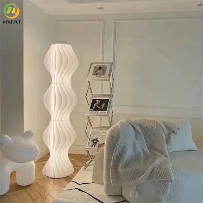 China Led Foot Switch Modern Standing Lamp Arcylic And Iron Dimmable White Nordic Unique for sale