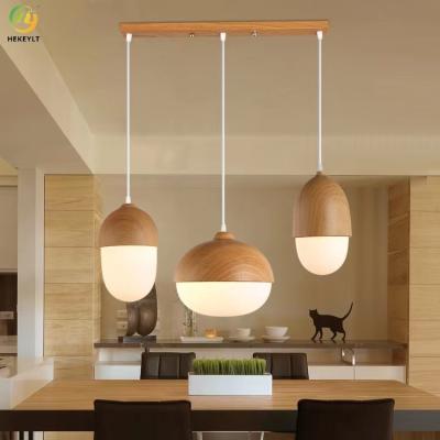 China 11cm Led Glass Pendant Light Modern Simple Creative Bar Single Head Nut for sale