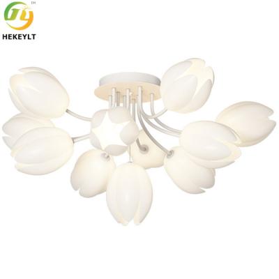 China Hängendes beleuchtendes Esszimmer G9 30W Tulip Flower Shape Minimalist Modern kreativ zu verkaufen