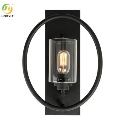 China Dimmable Antique Black Candle Wall Light 1 Light for sale
