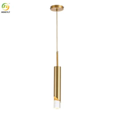 China Kupferne Farben-Bronze/schwarze moderne kreative Kunst des Anhänger-Licht-E27 zu verkaufen