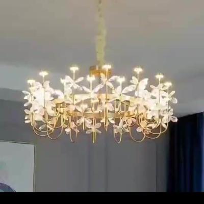 Китай Свет Кристл роскошной люстры изготовления на заказ нордический современный привесной продается