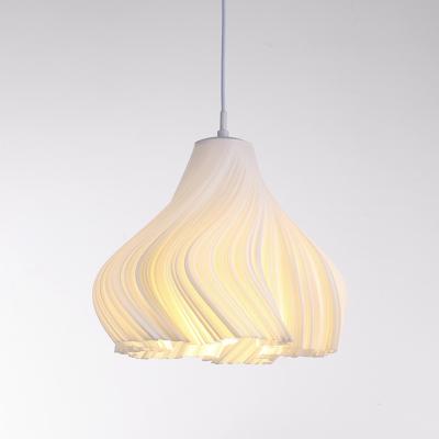 China Simple 3D Printing Creative Small Modern Pendant Light For Bar Bedroom Bedside for sale