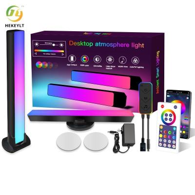 China Rgb Computer Desktop Background Light Led Bluetooth Music Sensor Light for sale