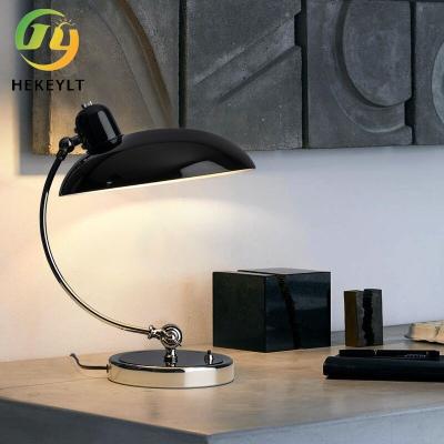 China Danish Bauhaus Lamp Medieval Bedroom Study Desk Reading Nordic Vintage Bedside Lamp for sale
