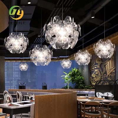 Cina Lampada di lusso del petalo del salone della lampada della sala da pranzo del fiore decorativo creativo della camera da letto in vendita