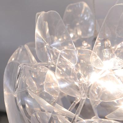 Cina Lampada di lusso del petalo del salone della lampada della sala da pranzo del fiore decorativo creativo della camera da letto in vendita