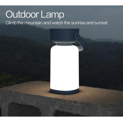 China Simple Outdoor Wireless Portable LED Touch Ambient Lamp Camping Home Night Light for sale
