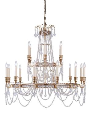 Cina Collare Americano Vintage Candelabro Candelabro Villa Loft Appartamento Scala Luce in vendita