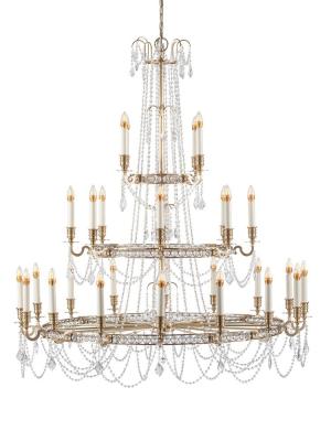 Cina Collare Americano Vintage Candelabro Candelabro Villa Loft Appartamento Scala Luce in vendita