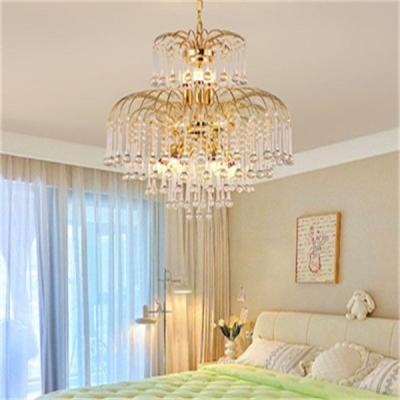 Cina Modern Golden Elegant Luxury Design Fashion Interior Cristallo candelabro in vendita