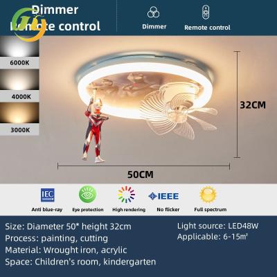 China Japanese Remote Control Ceiling Light Acrylic Iron Material for sale