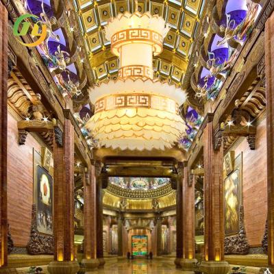 Китай Специализированные европейские религиозные церкви роскошные лотосные люстры мусульманские роскошные многоуровневые люстры продается