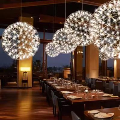 Китай Chrome Sparkle Ceiling Lights Mall Hotel Lobby Spark Ball Globe Лестница подвесная лампа Лестница подвесная лампа продается