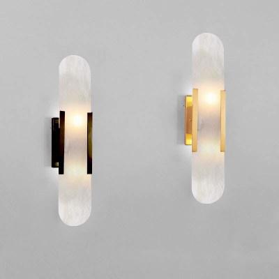China Living Room Wall Lamp Modern Designer Creative Design Marble Wall Lamp for sale