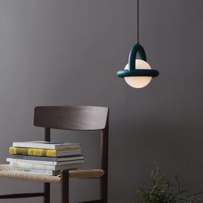 China Moderno camera da letto semplice lampadario d'arte ristorante nordico camera dei bambini lampada a coda for sale