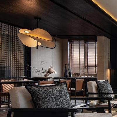 Китай Дизайнер гостиничных залов, креативный дизайнер модельных комнат, выставочная ткань, подвесная лампа wabi-sabi. продается