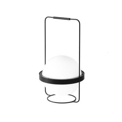 Cina Lampada da tavolo a sfera di vetro in stile nordico in vendita