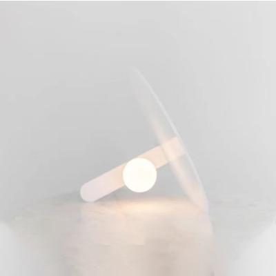 China Acrylic Round Table Light Bedroom Living Room Decorative Light Nordic Simple Modern Table Lamp for sale