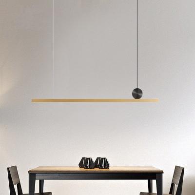 China Versatile And Stylish Multi-Functional Horizontal Pendant Light For Restaurants for sale