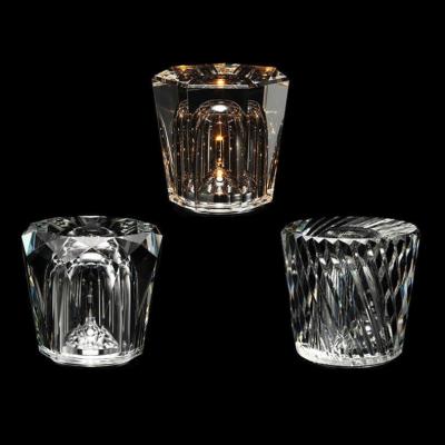 China New Creative Crystal Lamp Small Table Lamp Bedroom Bedside Night Light for sale